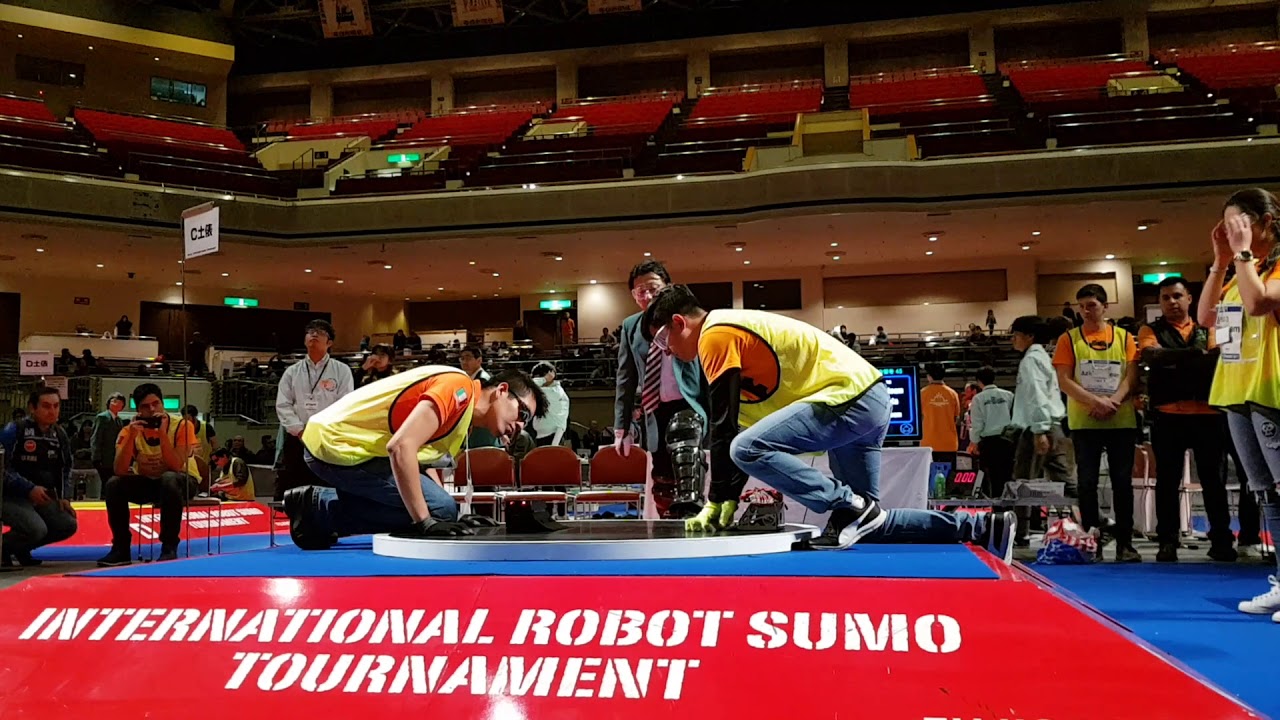 International Robot Sumo Tournament ITSPR VS TEC MONTERREY - YouTube