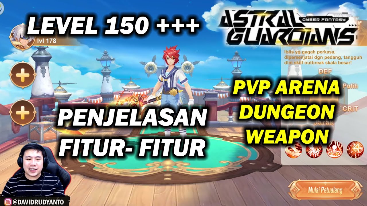Penjelasan Fitur-fitur - Astral Guardians Cyber Fantasy - YouTube