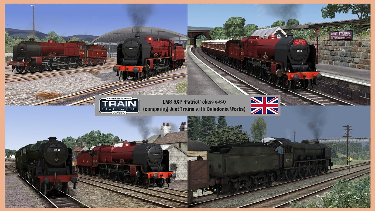 LMS 'Patriot' class 4-6-0 Showcase/Review ~ Train Simulator - YouTube