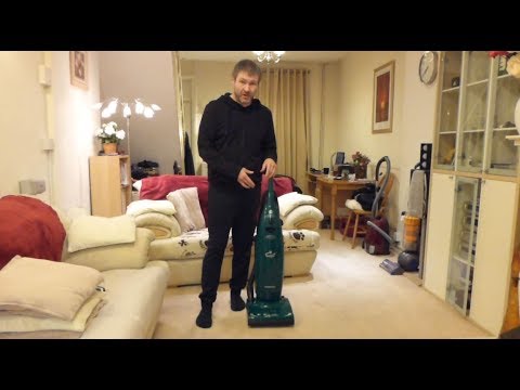 Review / Demo: Hoover Purepower U3330 Upright Bagged Vacuum (2000 ...