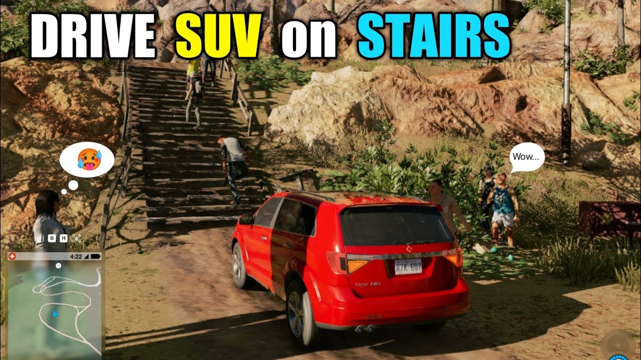 Off Roading with 4×4 Car #suv || Unknown_Gamerz || Watch Dogs 2 # ...