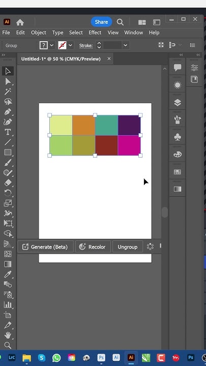 Create Color Swatches In Illustrator - YouTube