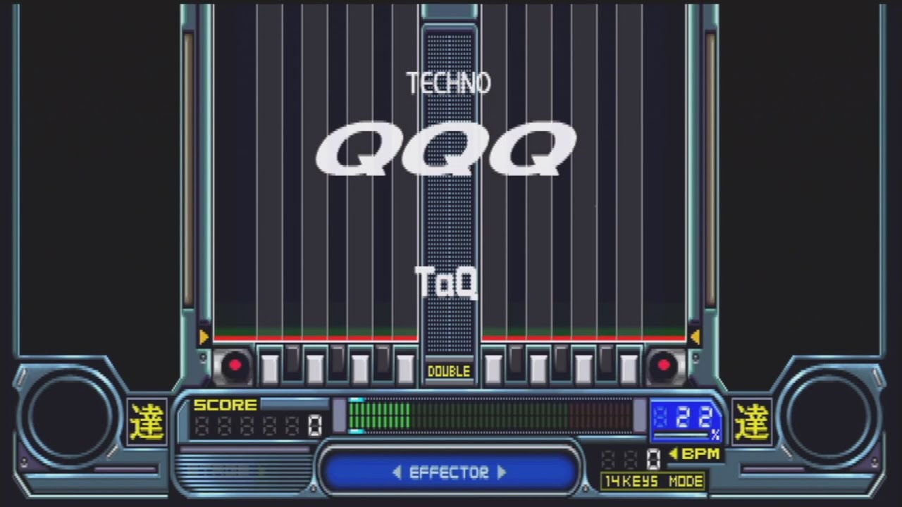 [60fps] QQQ (DP 14KEYS) / AutoPlay / TaQ / CS beatmania IIDX 5th style ...