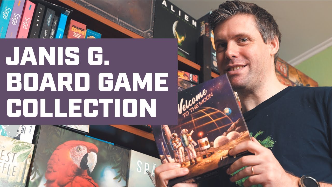 Board Game Hangover Board Game Collection ( Janis G. ) - YouTube