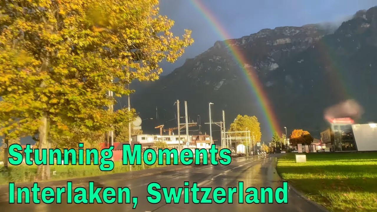 Basel to Interlaken Road Trip - Switzerland [4K] - YouTube