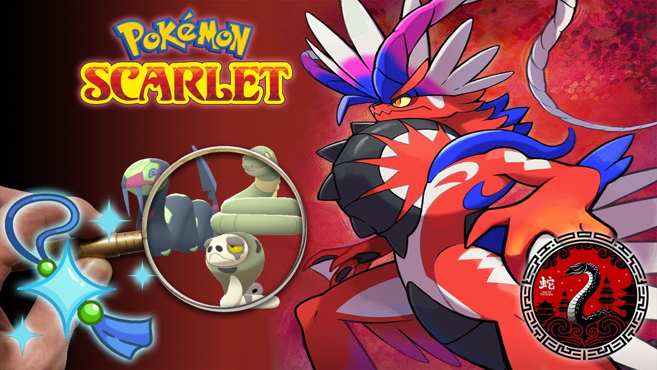 Year of the Snake Shiny Hunting ! - Pokemon Scarlet - YouTube