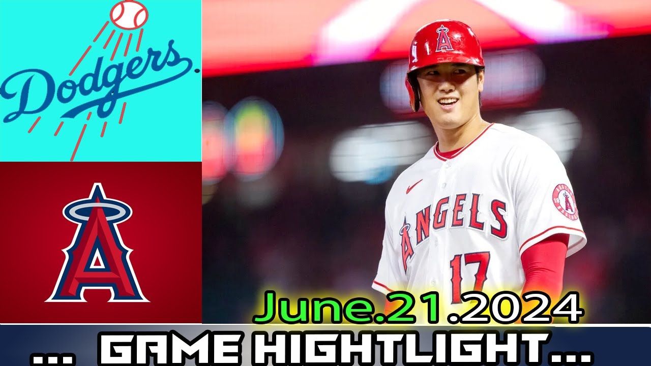 Los Angeles Angels vs. Los Angeles Dodgers Game Highlights ( June.21 ...