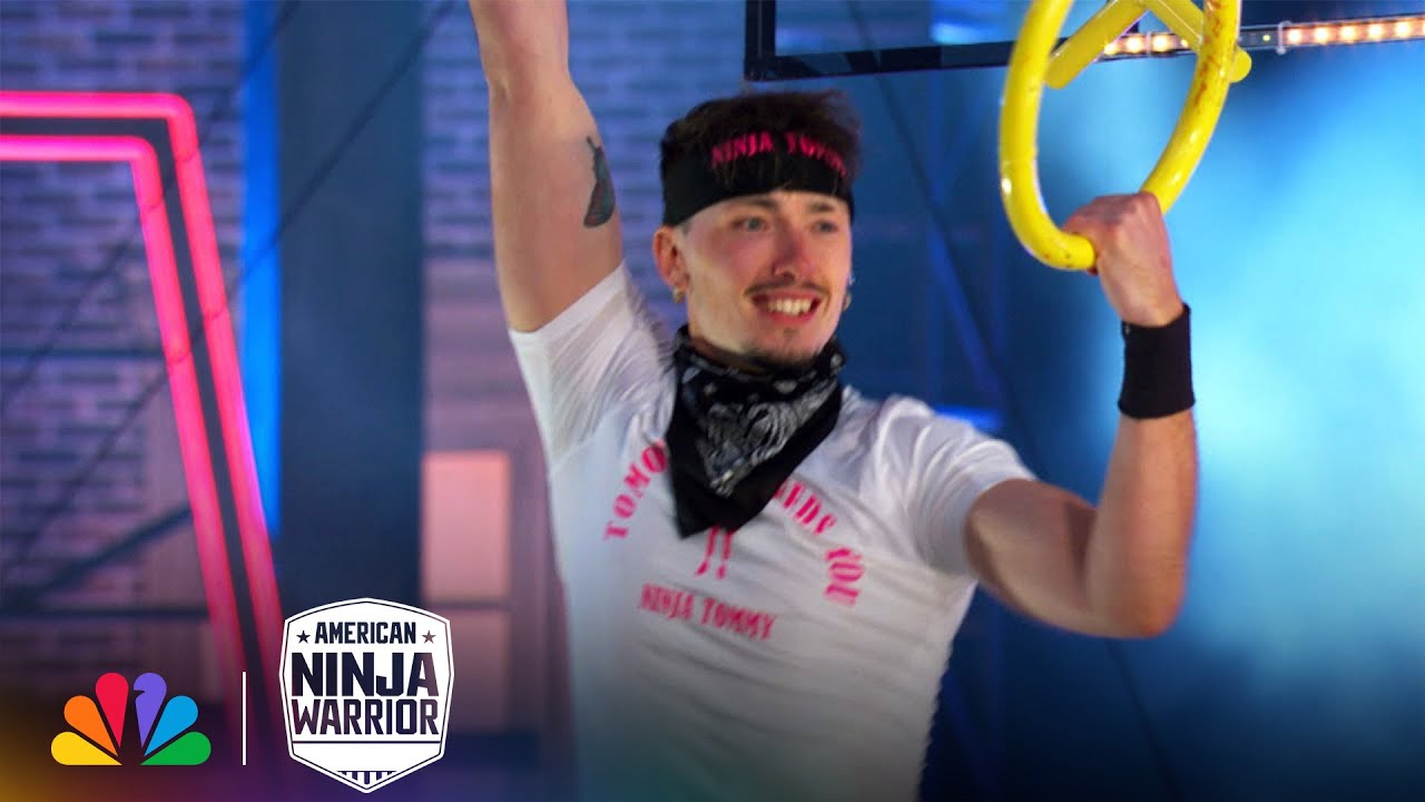 Rookie Makes an Epic Comeback from a Tight Spot | American Ninja ...