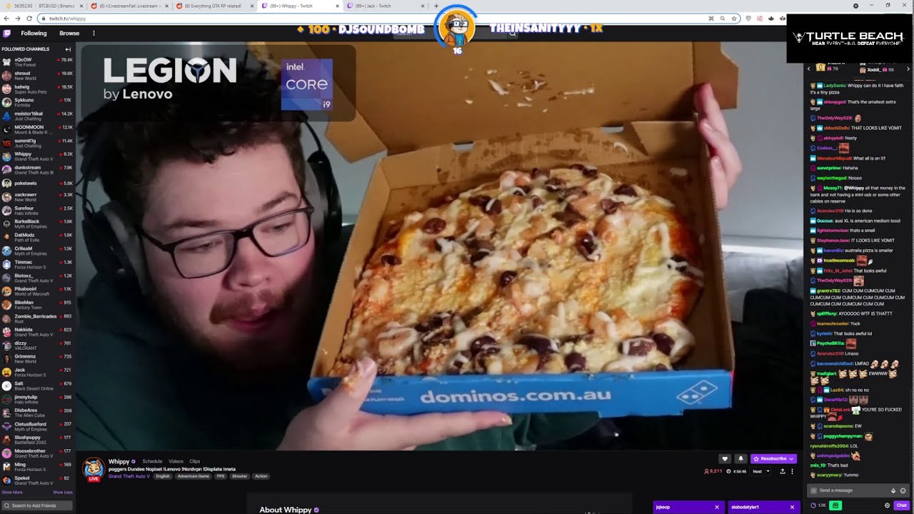 Koil Disgusting Pizza Challenge Featuring Whippy (NOPIXEL) - YouTube