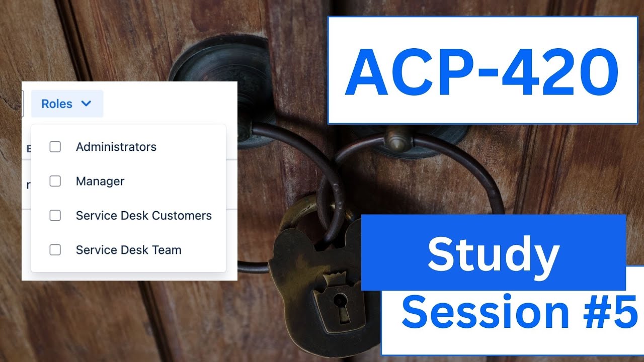 Permissions & Roles | Managing Jira Service Projects | ACP-420 Study Session #5 - YouTube