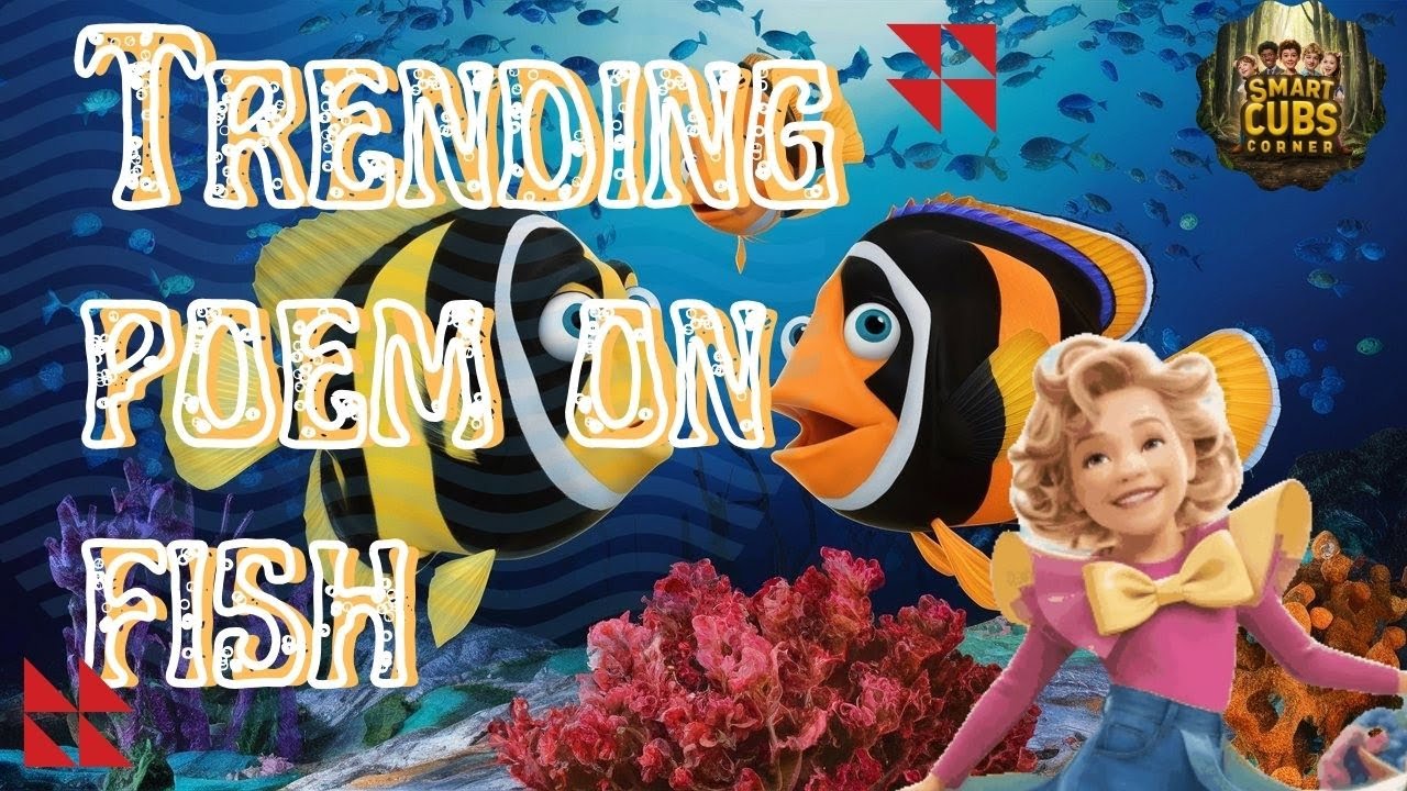 New Hindi Poem on Fish | Fish Rhyme @SmartCubsCorner - YouTube