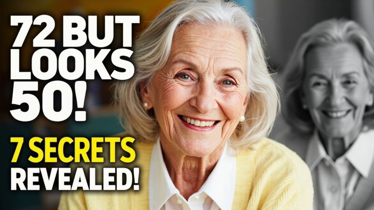 NEVER Too Late: 7 Habits That Made a 72-Year-Old American Woman Look 50 ...