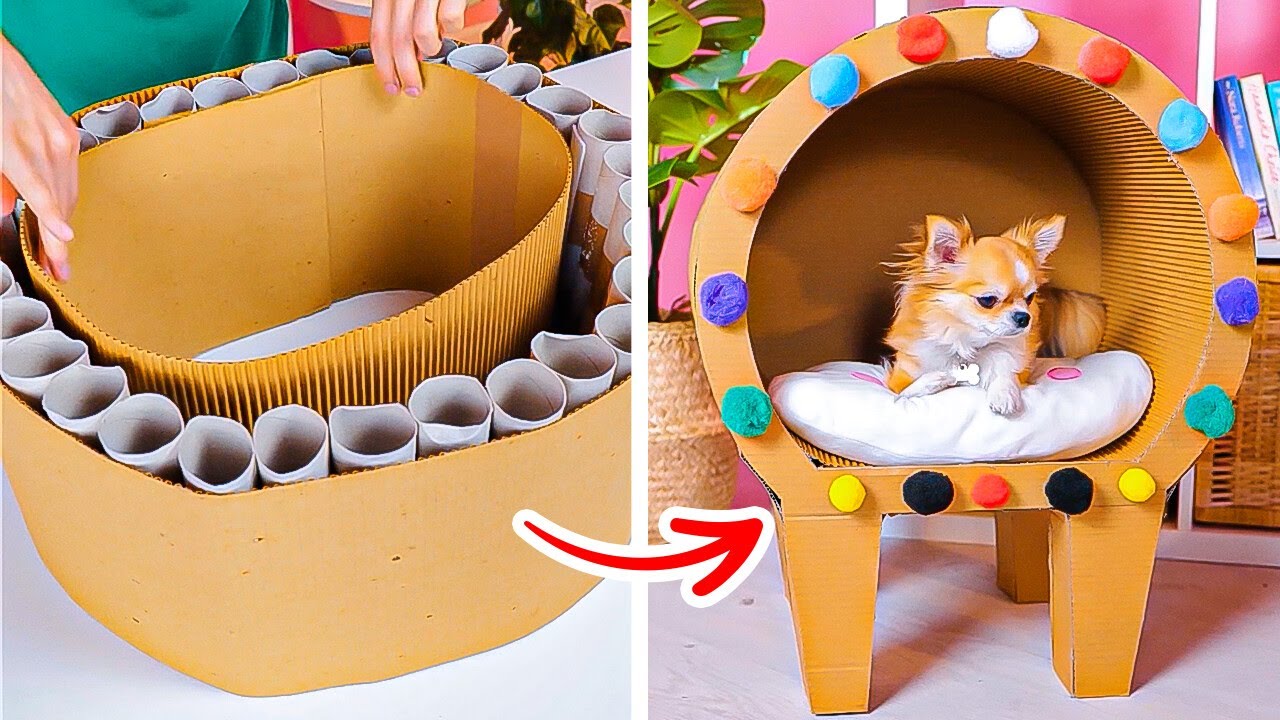 Quick And Easy DIY Cardboard Crafts To Make At Home - YouTube