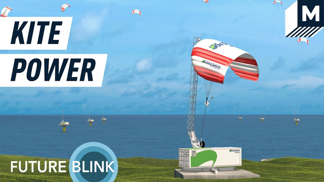SkySails Power Kites Can Convert Wind Into Electricity | Mashable - YouTube
