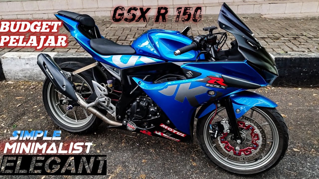 SUZUKI GSX R 150 Modifikasi , cakep sih ini beneran !!! - YouTube