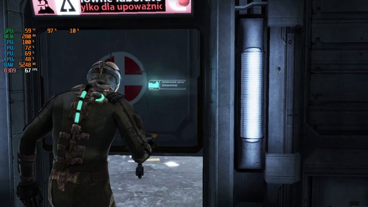 Dead Space gameplay with FPS (920MX, i3, 8GB) - YouTube