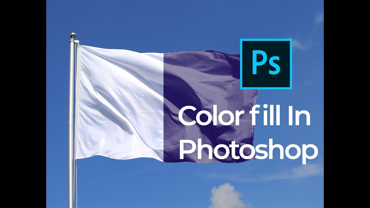 Color Fill | Photoshop Tutorial - YouTube
