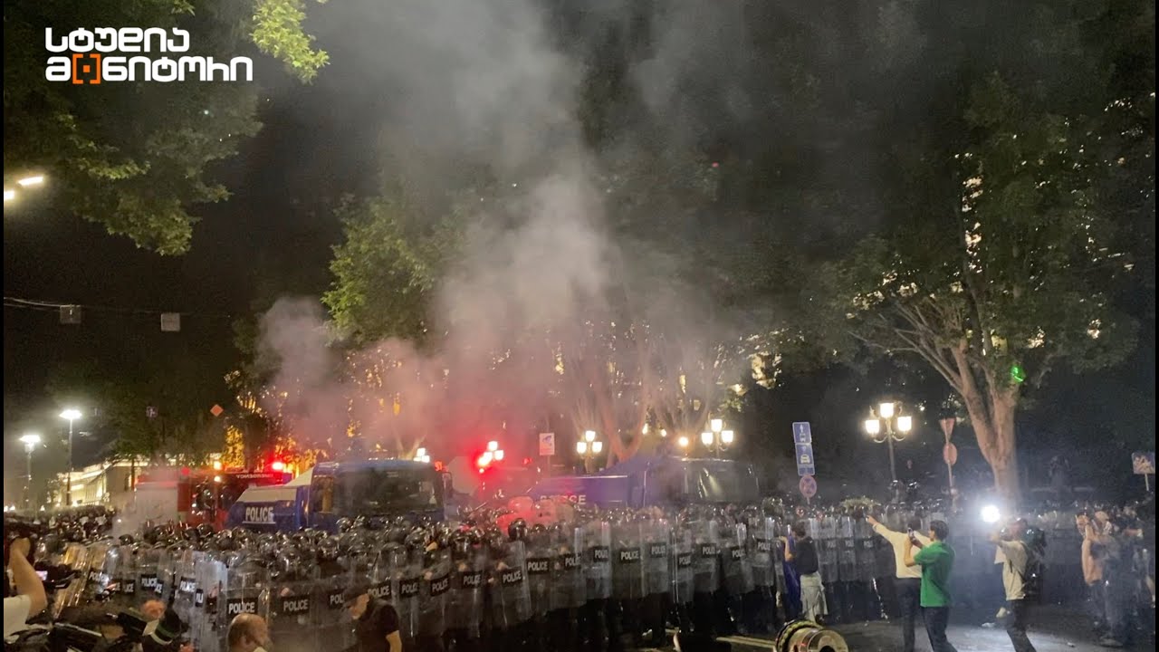 როგორ მიმდინარეობდა რუსული კანონის საწინააღმდეგო აქცია Youtube
