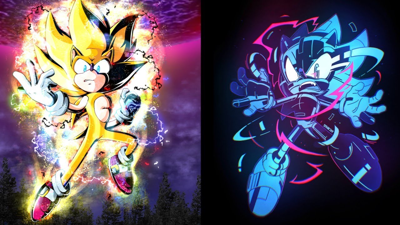 Super Sonic 2 And Cyber Sonic Is The Same Form - YouTube