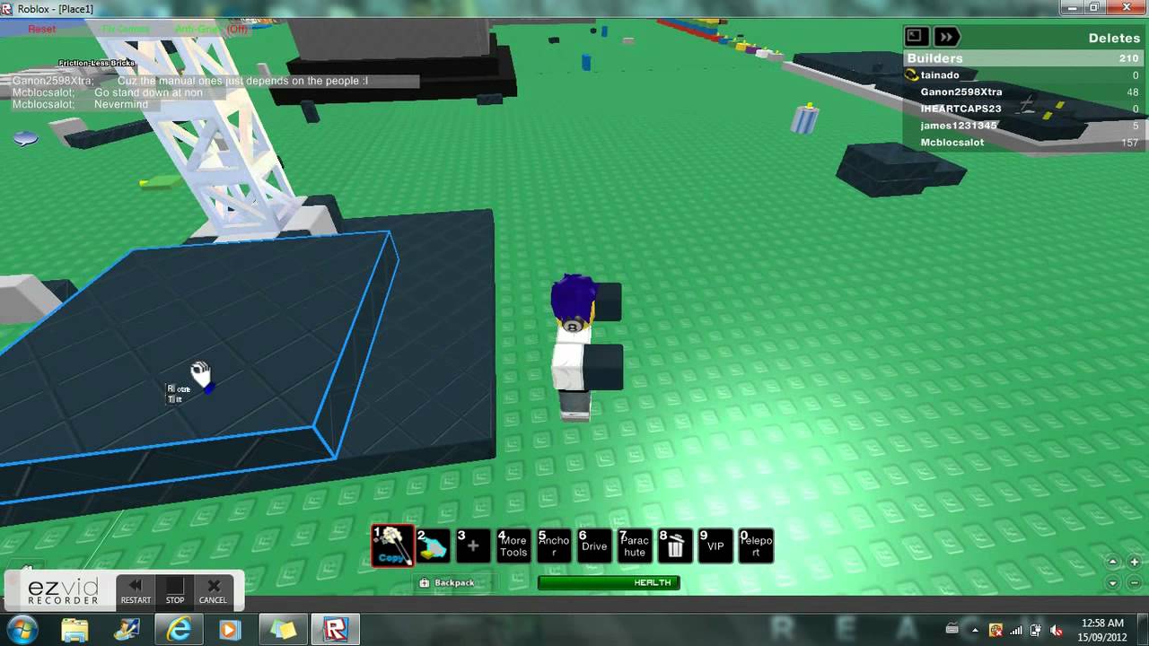 Roblox how to make an elevator in ultimate build - YouTube