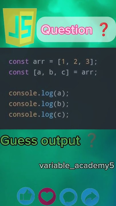 Javascript Quiz 🤔codinglovercoderlifeprogramming Javascript 