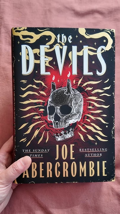 Joe Abercrombie The Devils Waterstones special edition #bookreleases #booktube #books - YouTube