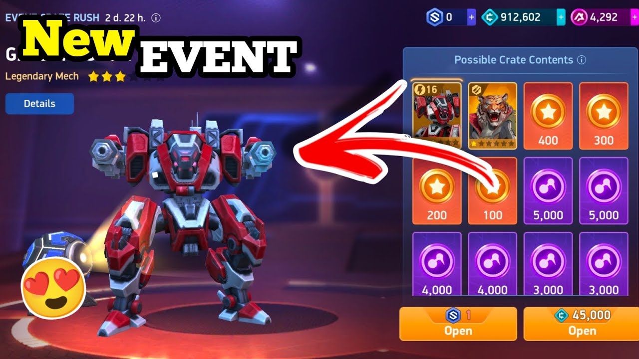 Mech Arena New GATECRASHER and CHIMERA pitot crate rush opening 😱 - YouTube