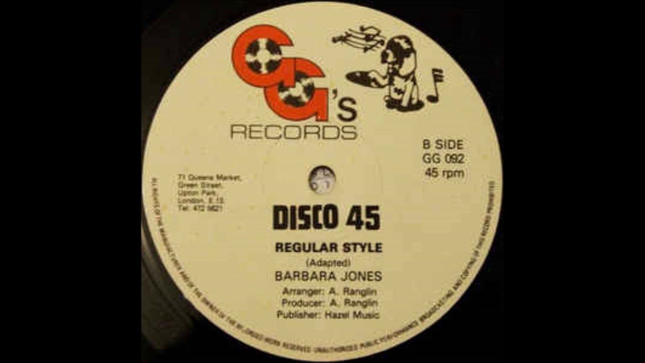 Barbara Jones ‎- Regular Style + Version - YouTube