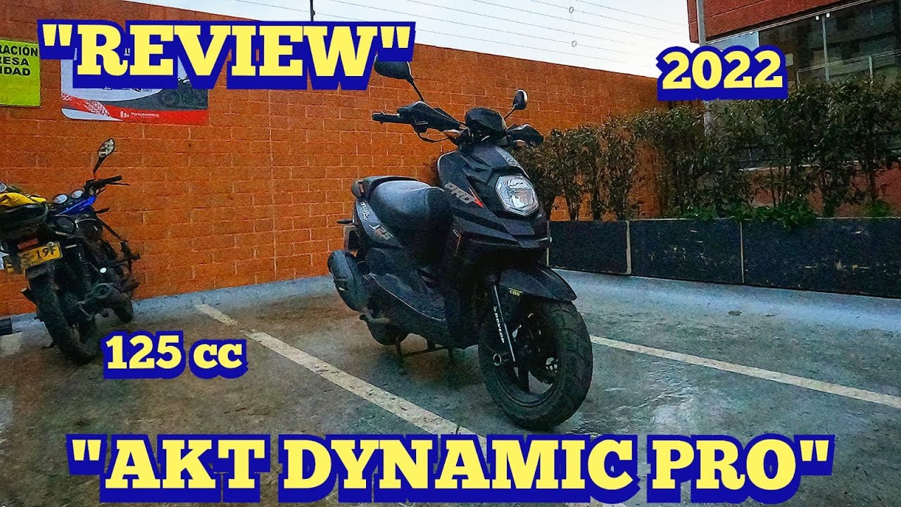 Conociendo a fondo la AKT DYNAMIC PRO 125 2022- MOTOR STOCK - YouTube