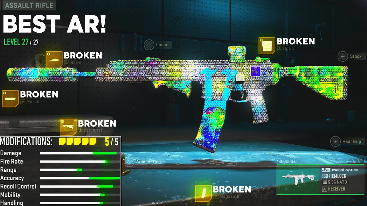 37 Kills w/ META ISO in WARZONE 2! 😳 (Best ISO Hemlock Build & Tuning ...