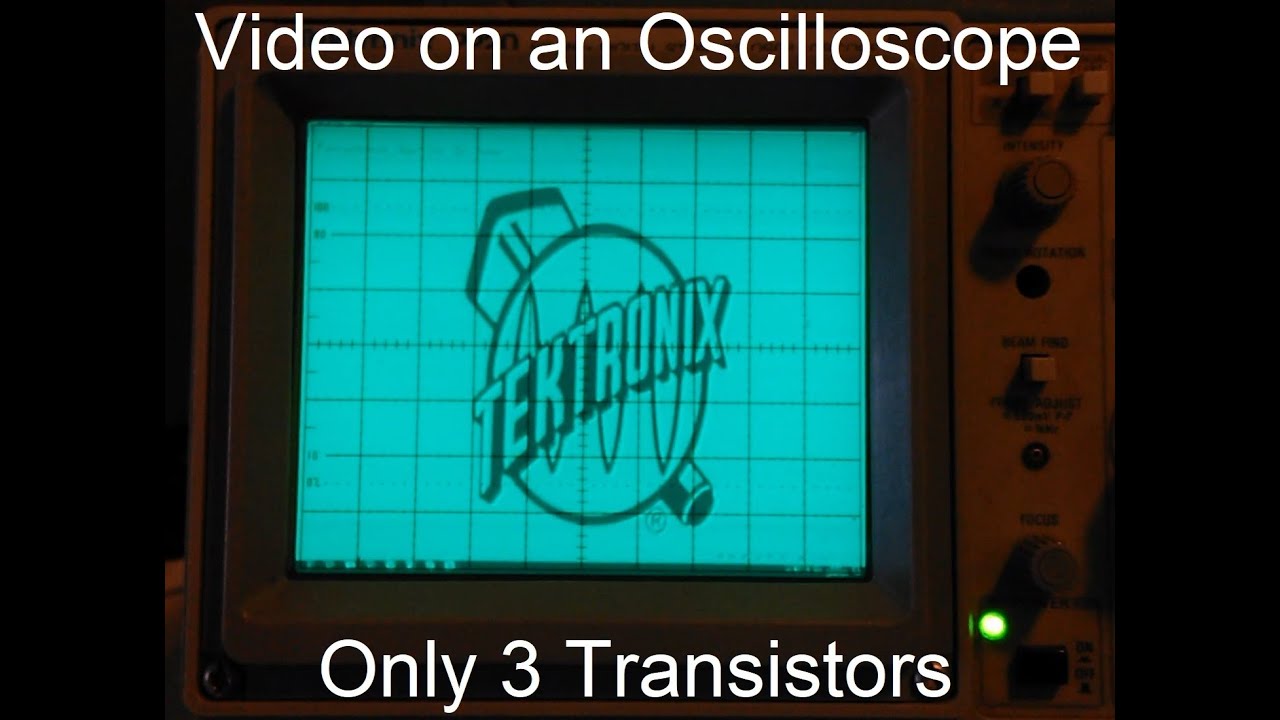 How to display/play video/games on an Oscilloscope, composite to xyz ...