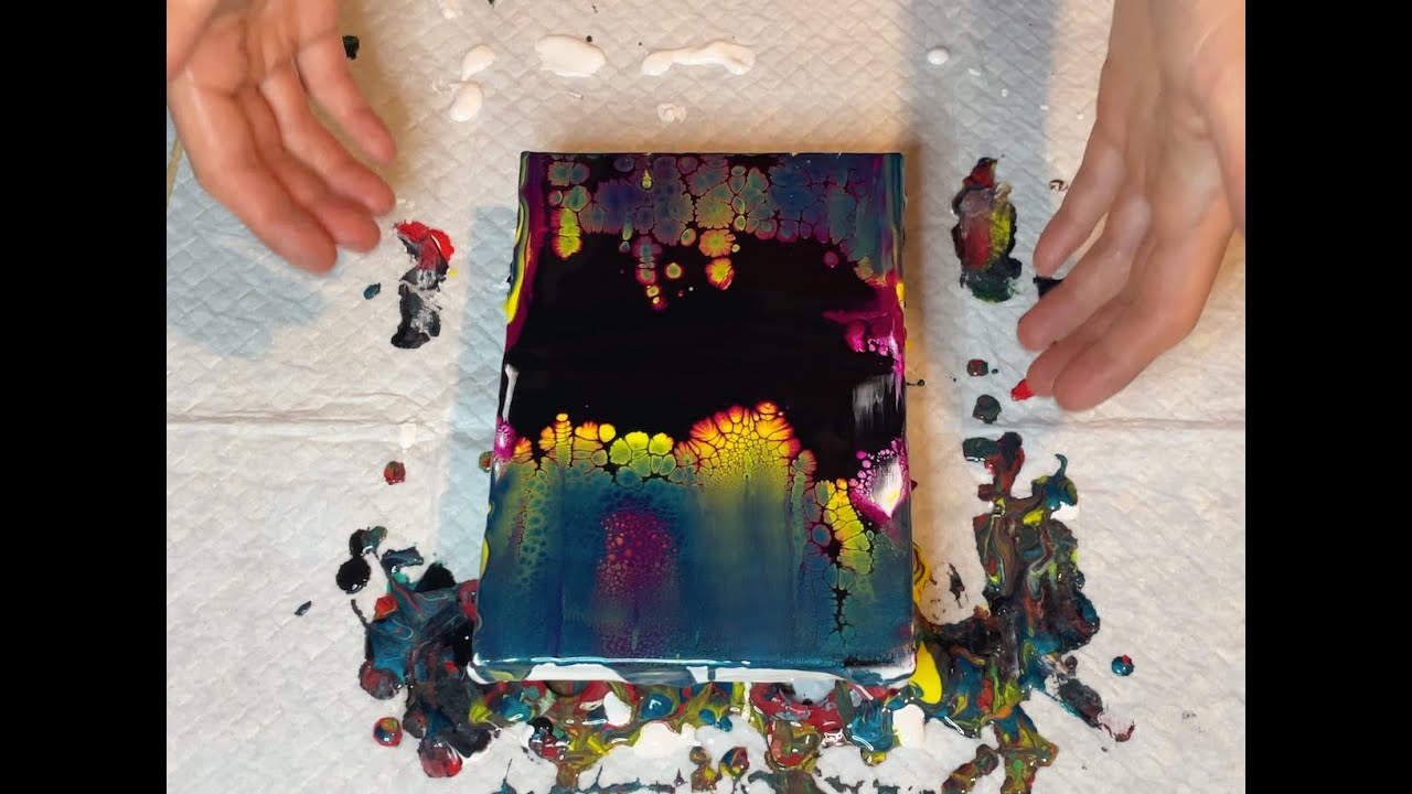 3 Fabulous 😍 Acrylic Swipes | Acrylic Pouring - YouTube