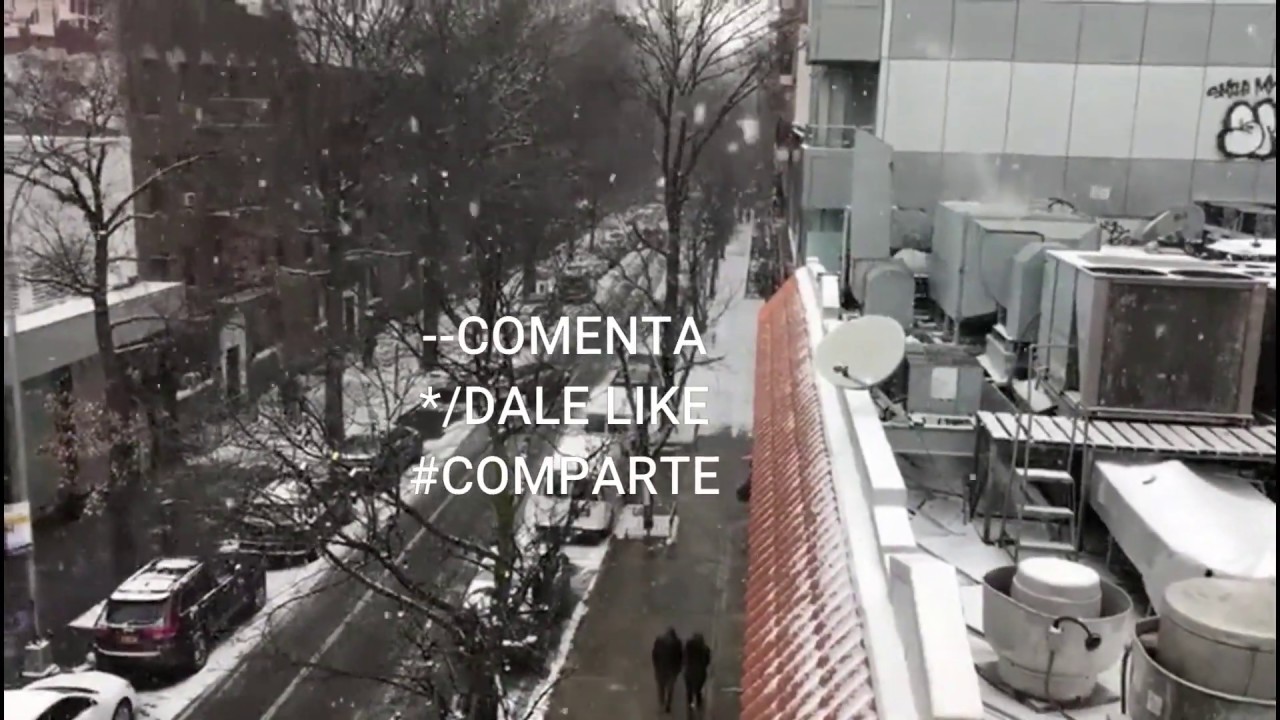 Un dia de nieve en este lugar de EEUU - YouTube