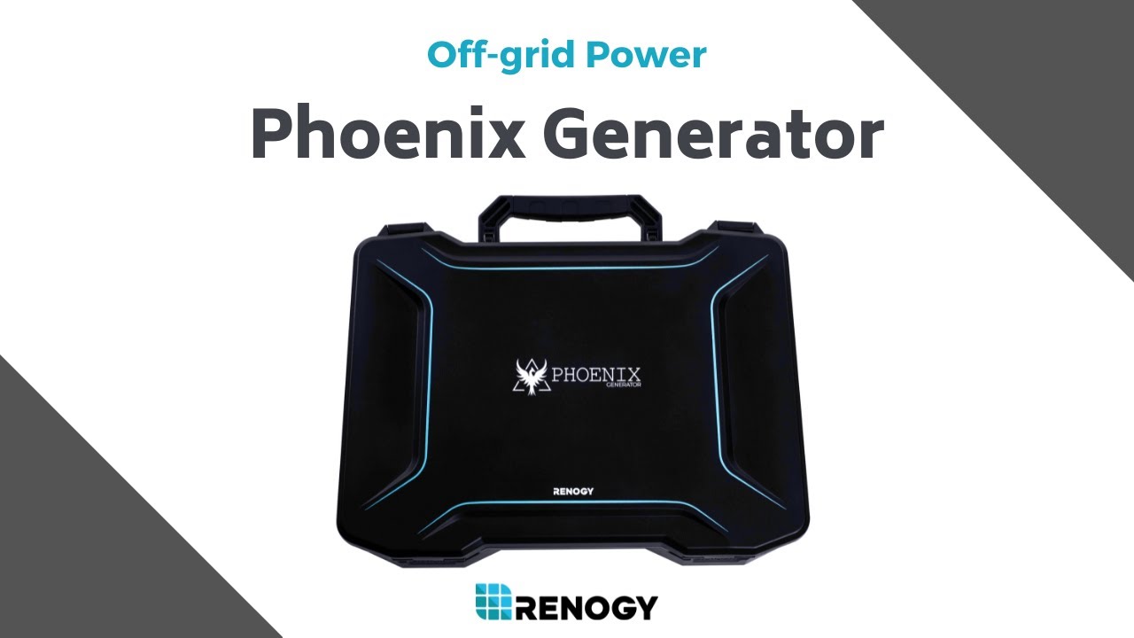 Renogy Phoenix Generator - YouTube