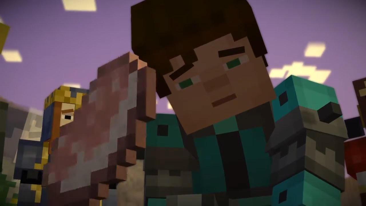 Minecraft Story Mode Death - YouTube