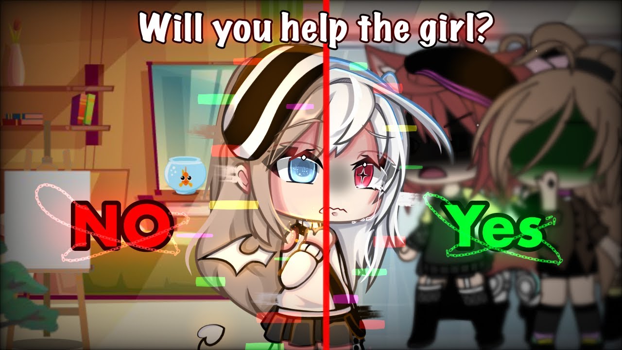 Will you help the CURSED girl (Or not) meme|| Gacha Meme || Gacha Life ...