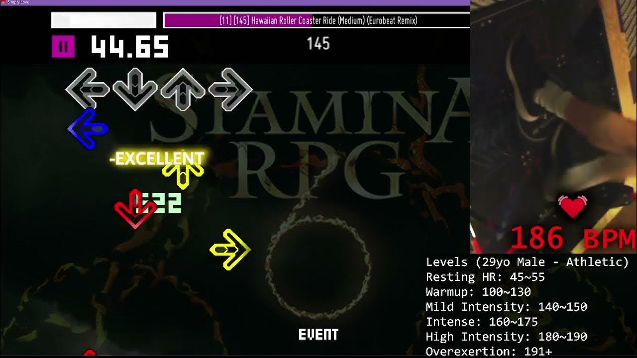 ITG / Stamina RPG - [11] Hawaiian Roller Coaster Ride (Medium) (Eurobeat Remix) Clear - YouTube