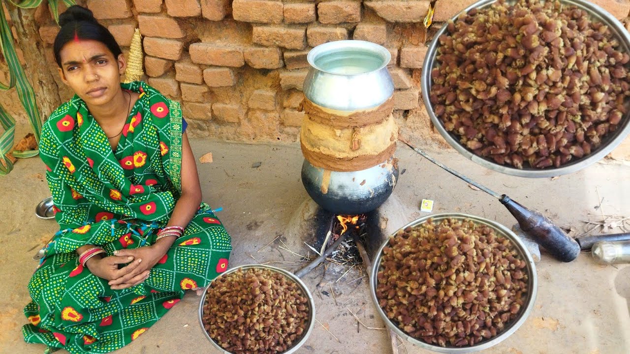 Mahua Wine Making Traditional Method Village Cooking Rural Village Odisha Youtube