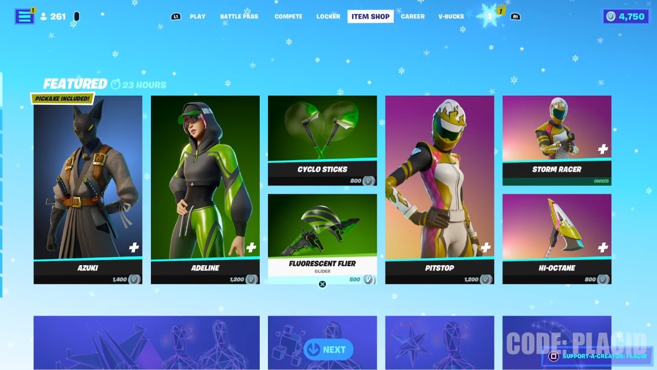 Fortnite Cat Guy..? (Azuki Skin) + First Item Shop in 2022 - YouTube