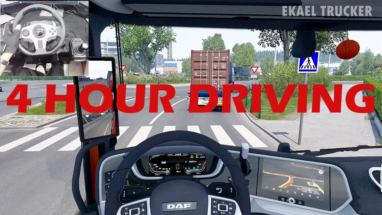 4 HOUR DRIVING (157 KM) |EURO TRUCK SIMULATOR 2 | PXN V9 GAMEPLAY - YouTube