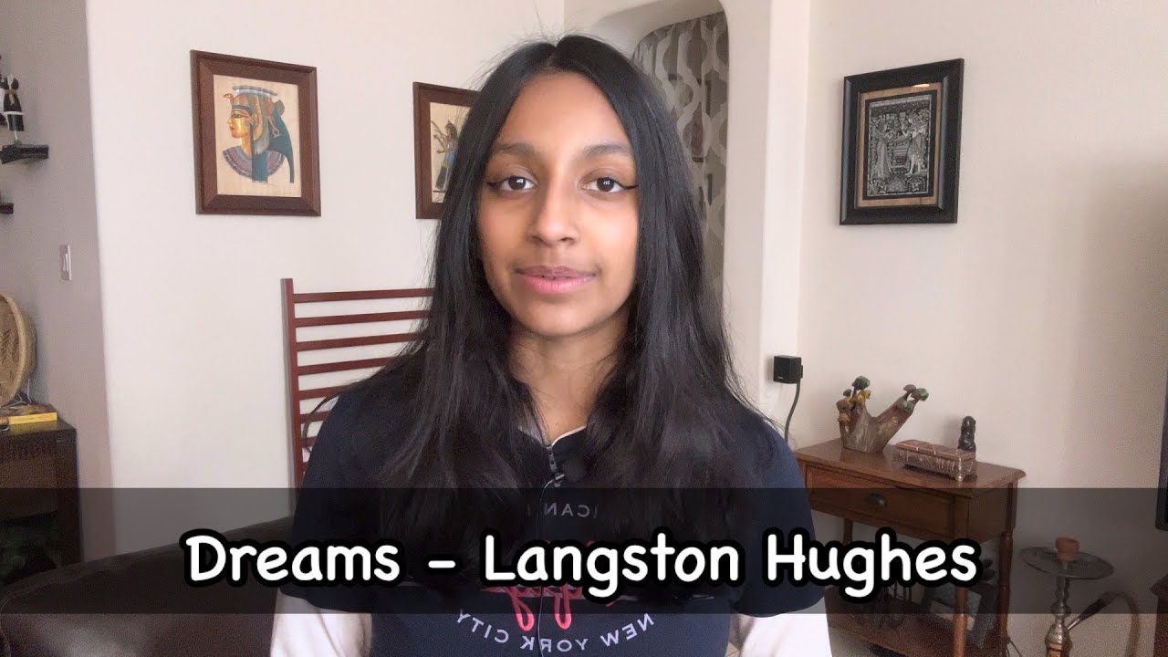 Dreams by Langston Hughes | Poetry Performed - YouTube