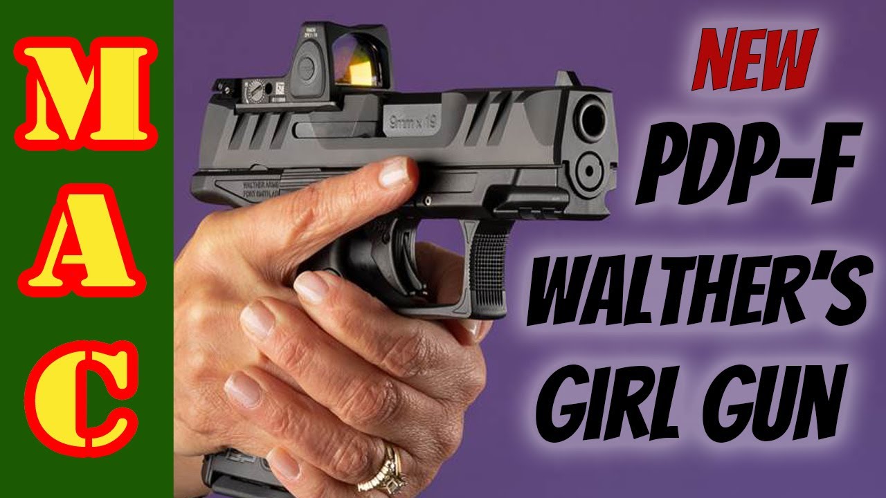 New Walther PDP-F (Female) - But men like it too - YouTube