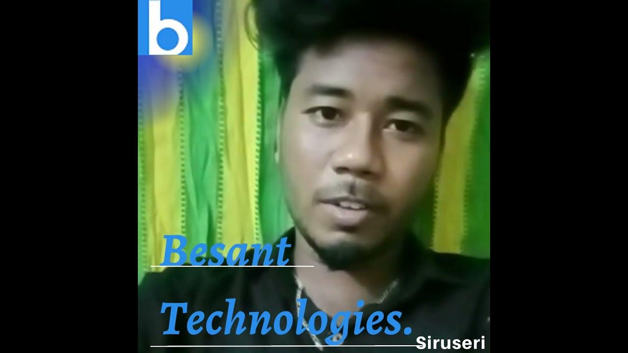 Python Course Completed Student Feedback video in Besant Technologies ...