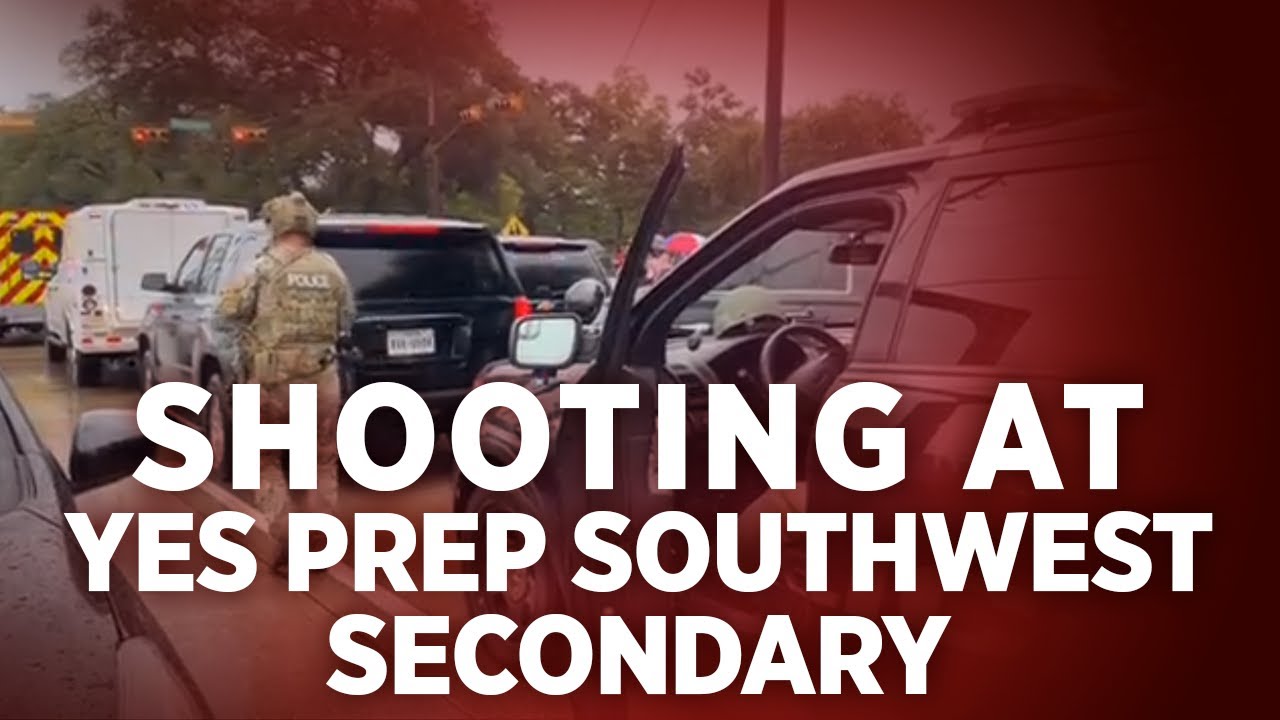Suspect in custody in shooting at YES Prep Southwest Secondary - YouTube