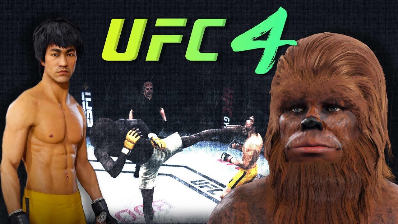 Bruce Lee vs. Chewbacca (EA sports UFC 4) - YouTube