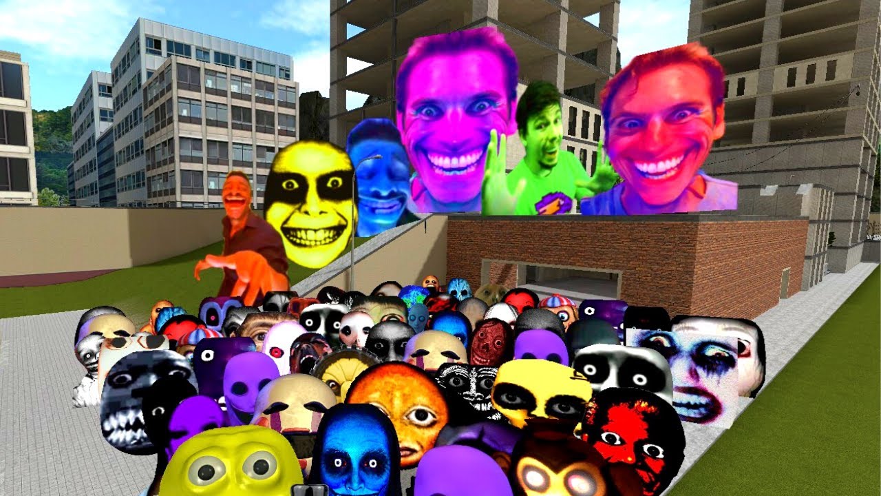 Boss Mr Beast, Proxy Horror Nextbots - Ruined Weirdstruct (Gmod) - YouTube