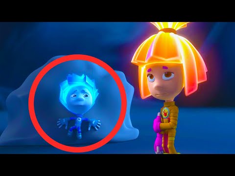 Nolik gets stuck in bubble gum! 🍬| The Fixies | Cartoons for kids | Learning videos