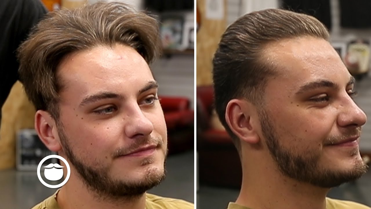 Slicked Back Hair Receding Hairline 45 Best Haircuts For Men With