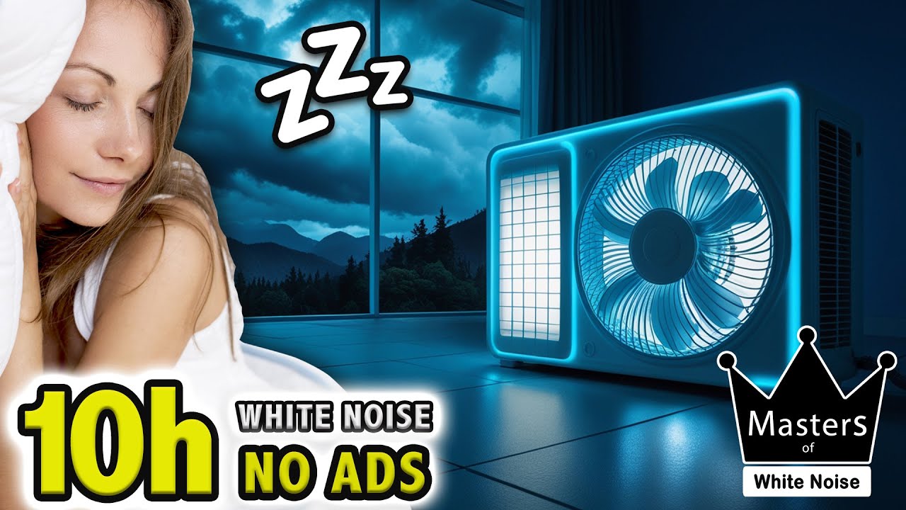 Fall Asleep Easily with THIS Air Conditioner Noise | White Noise for ...