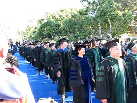Alvera UCLA Geffen School of Medicine Graduation Entrance - YouTube